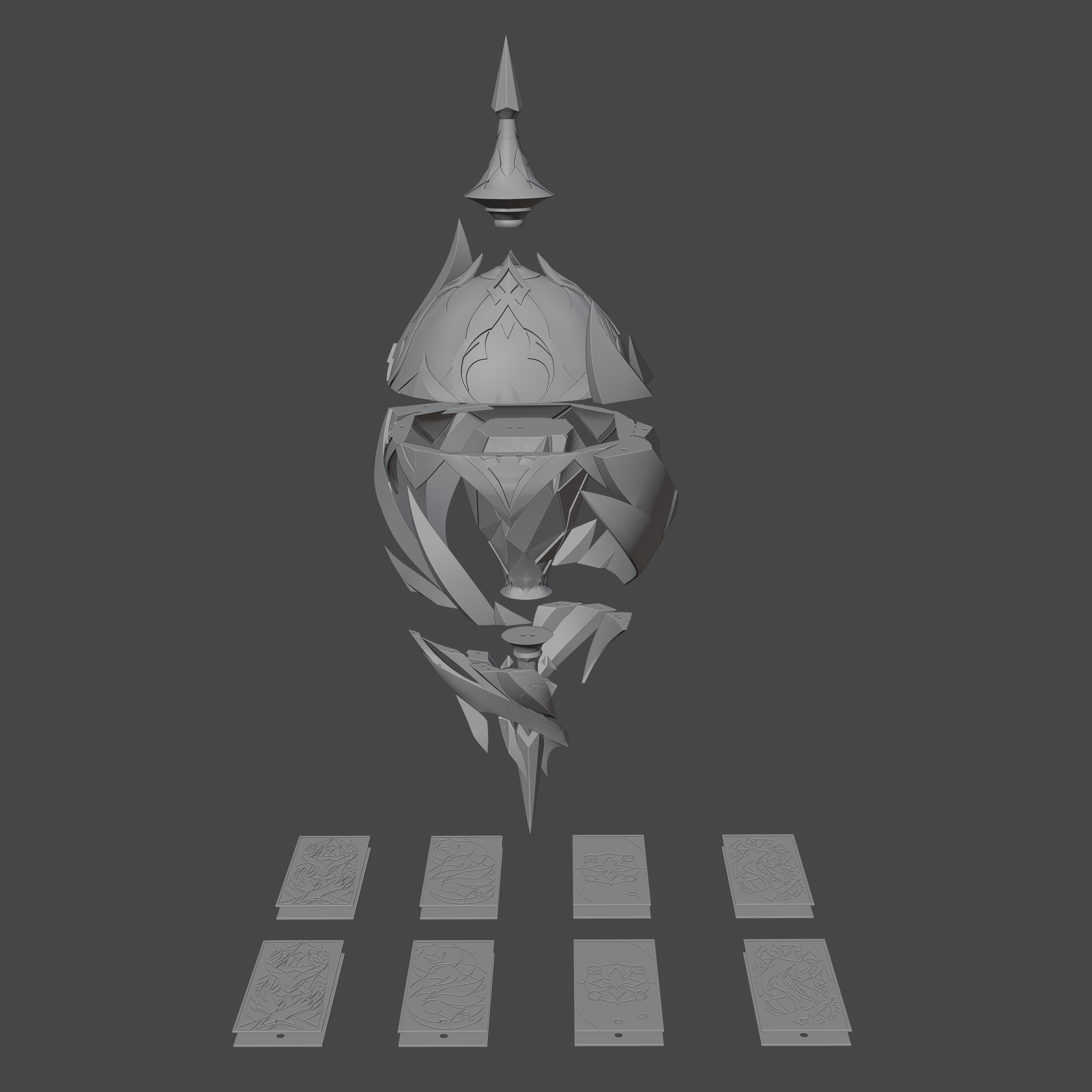 Black Swan's (WEAPON) - Digital 3D Model Files and Physical 3D Printed ...