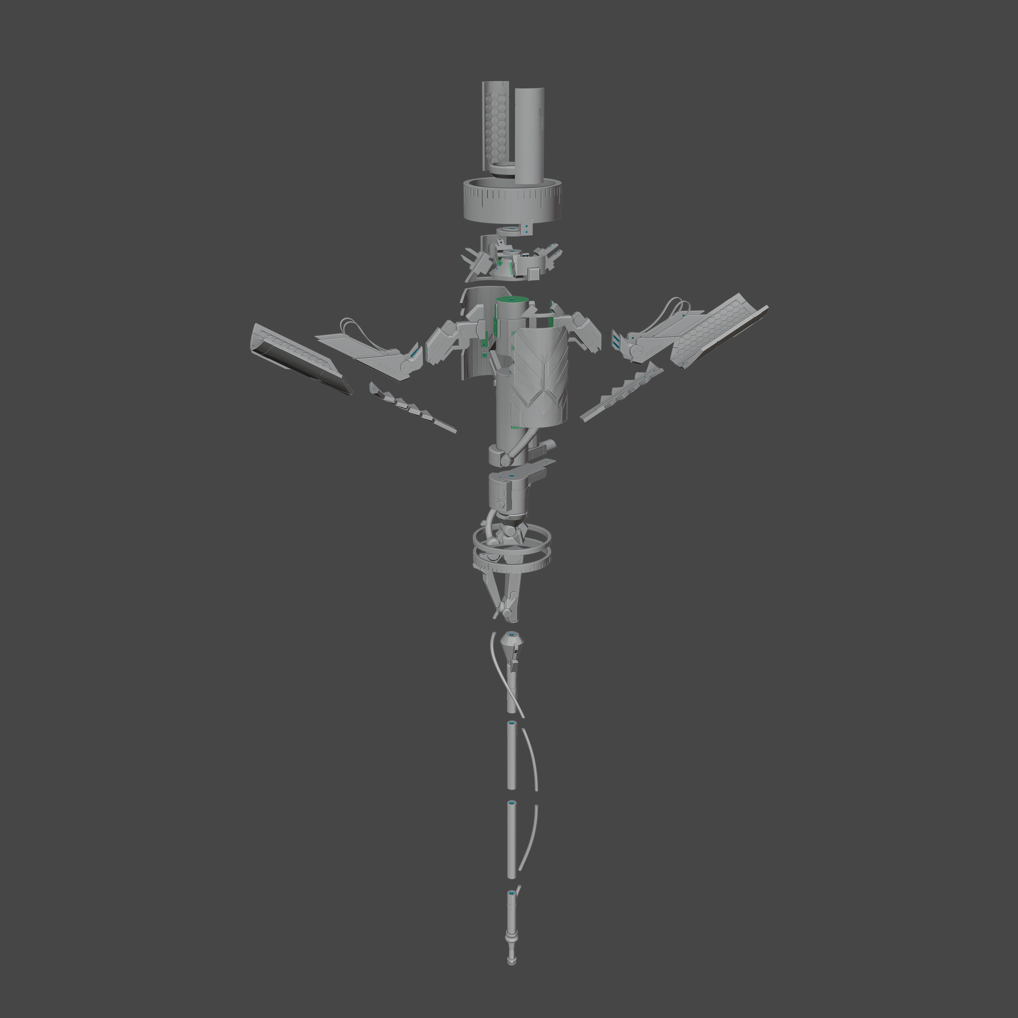 Asta Rod - Digital 3D Model Files and Physical 3D Printed Kit Options ...