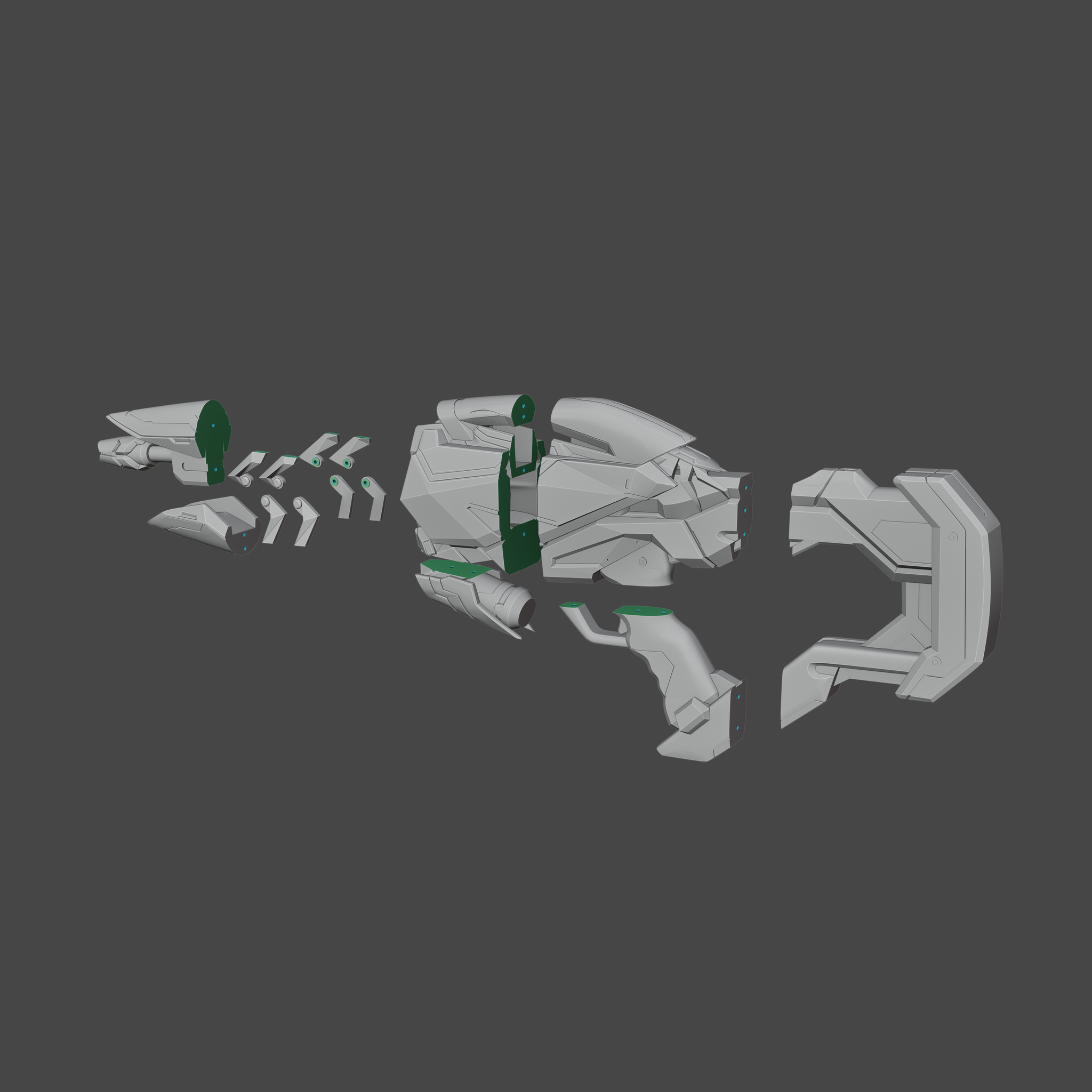 Widowmaker Sniper Rifle "Widow's Kiss" - Digital 3D Model Files and Ph ...