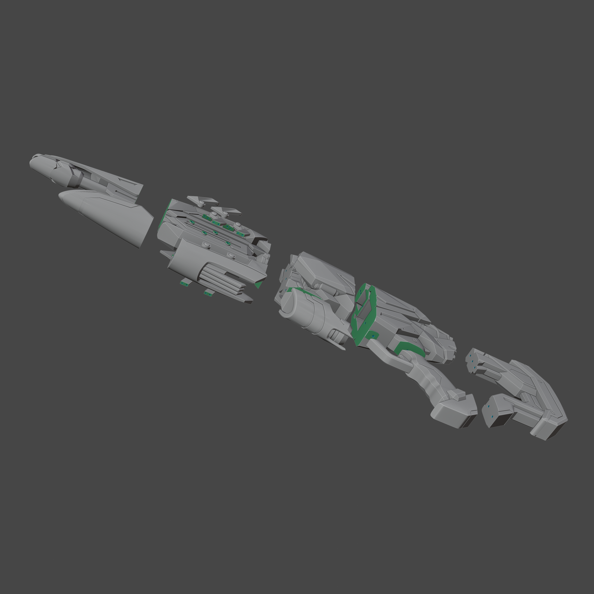 Widowmaker Sniper Rifle "Widow's Kiss" - Digital 3D Model Files and Ph ...