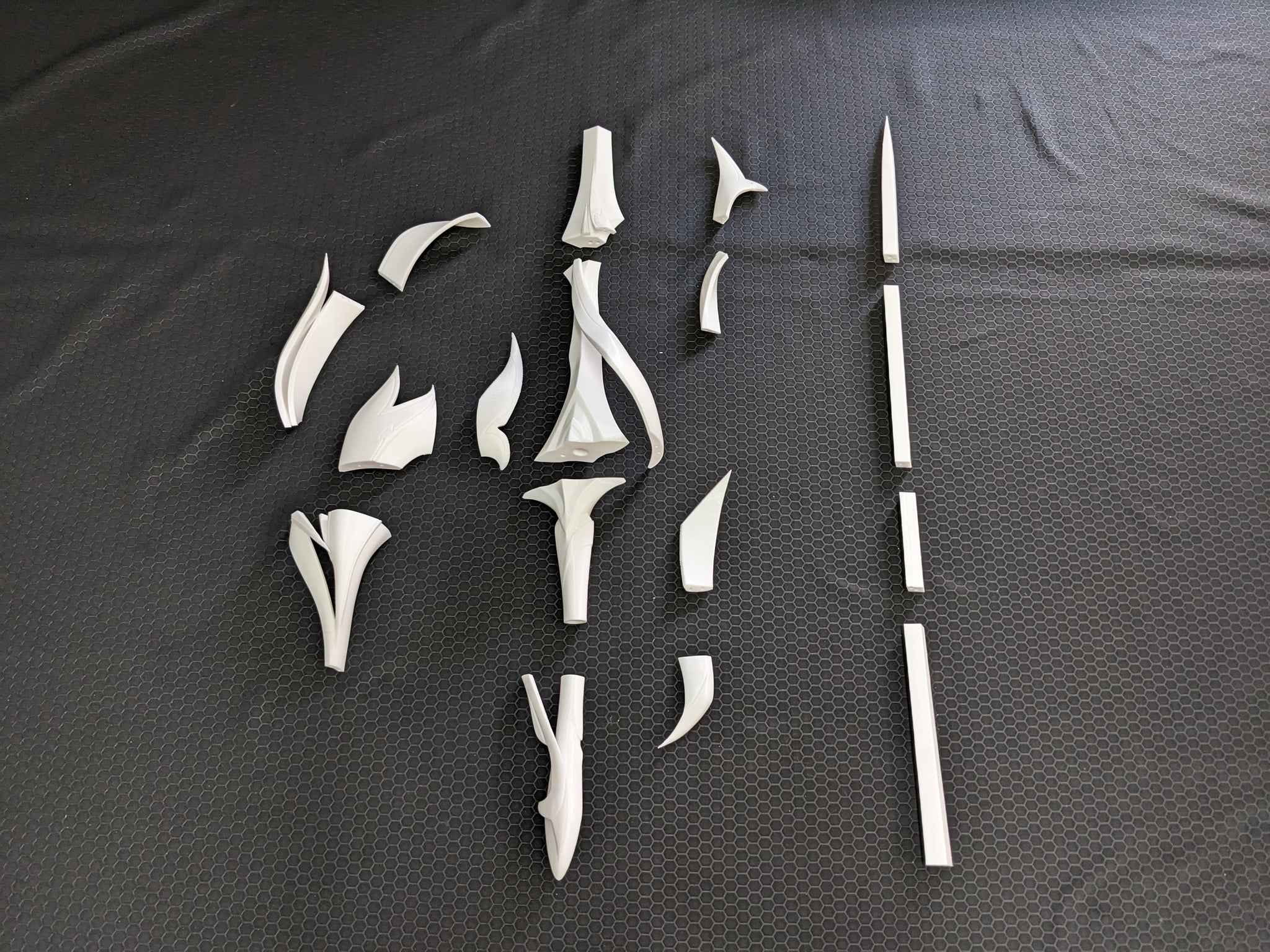 Luocha Rapier - Digital 3D Model Files and Physical 3D Printed Kit Opt ...