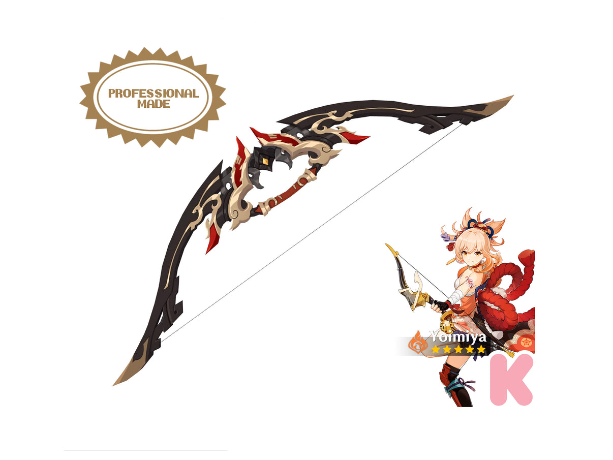 Rust Bow - Digital 3D Model - Genshin Impact - Yoimiya Naganohara Cosp ...