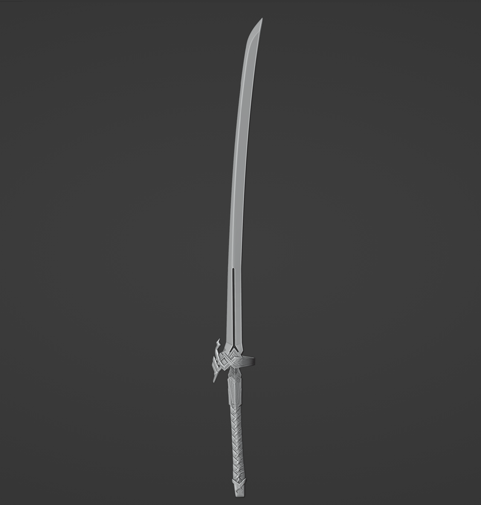 Kafka Katana - Digital 3D Model - Honkai: Star Rail - Kafka Cosplay ...