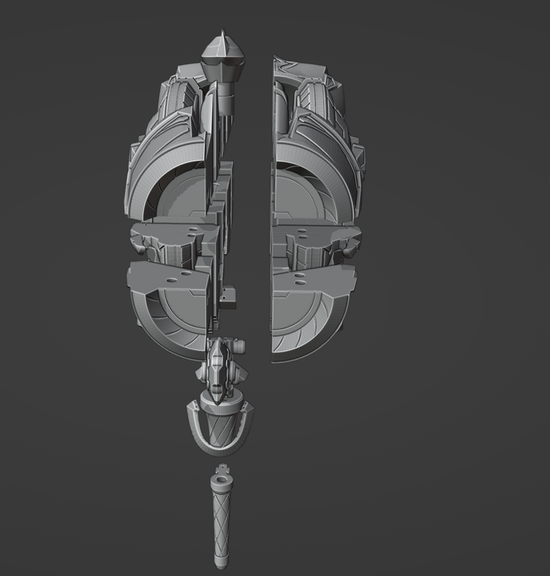 Herta Hammer - Digital 3D Model Files and Physical 3D Printed Kit Opti ...