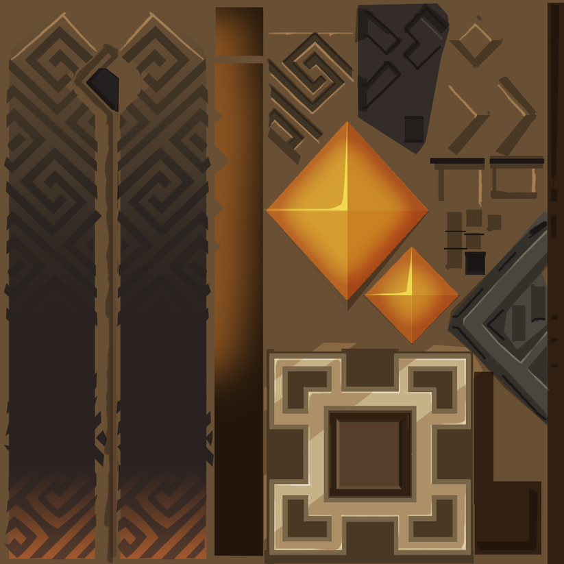 Zhongli Pillar - Digital 3D Model File - Genshin Impact - Zhongli Cosp ...