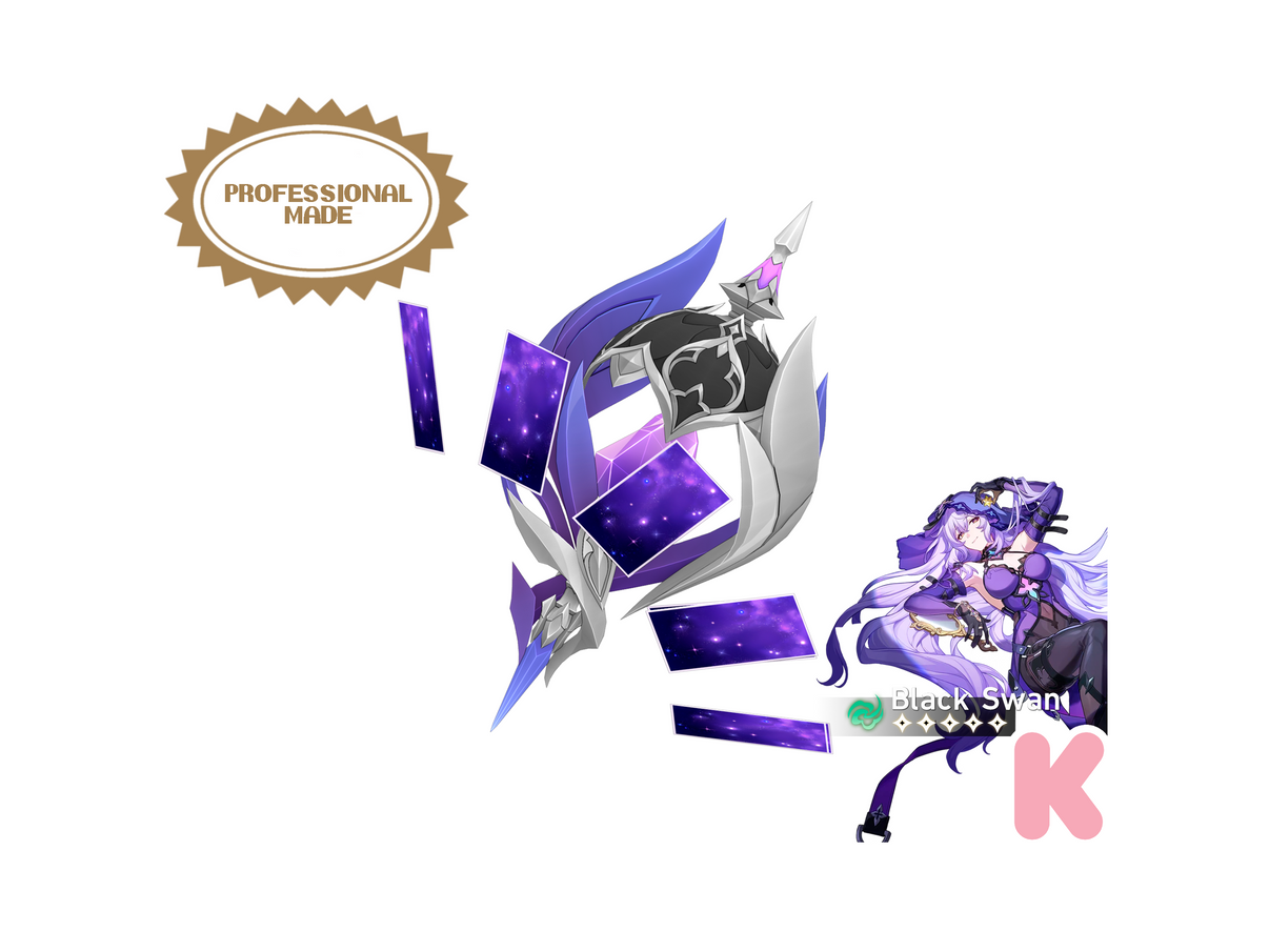Black Swan's Weapon - Digital 3D Model - Honkai: Star Rail - Black Swa ...