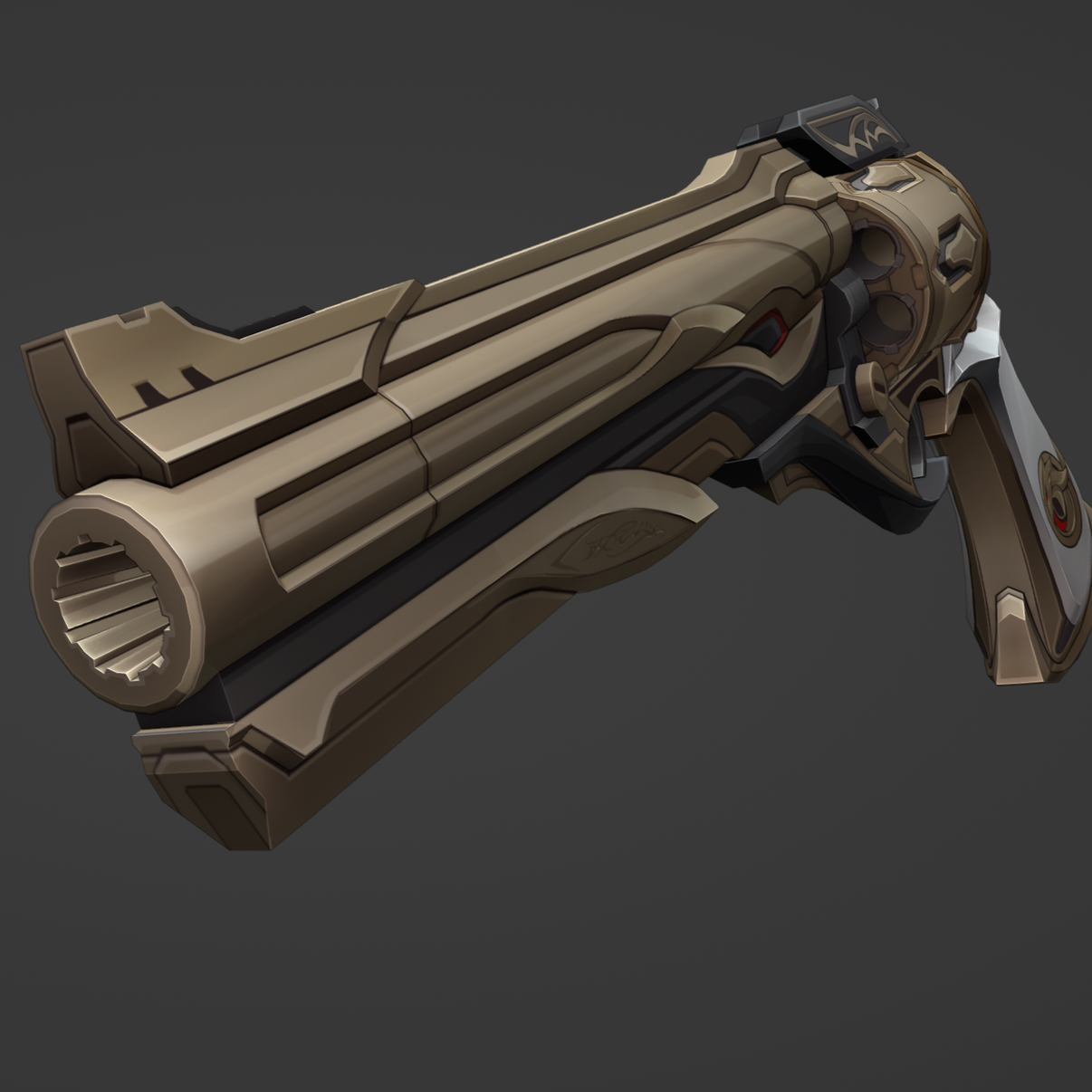 Boothill's Gun - Digital 3D Model - Honkai: Star Rail - Boothill Cospl ...