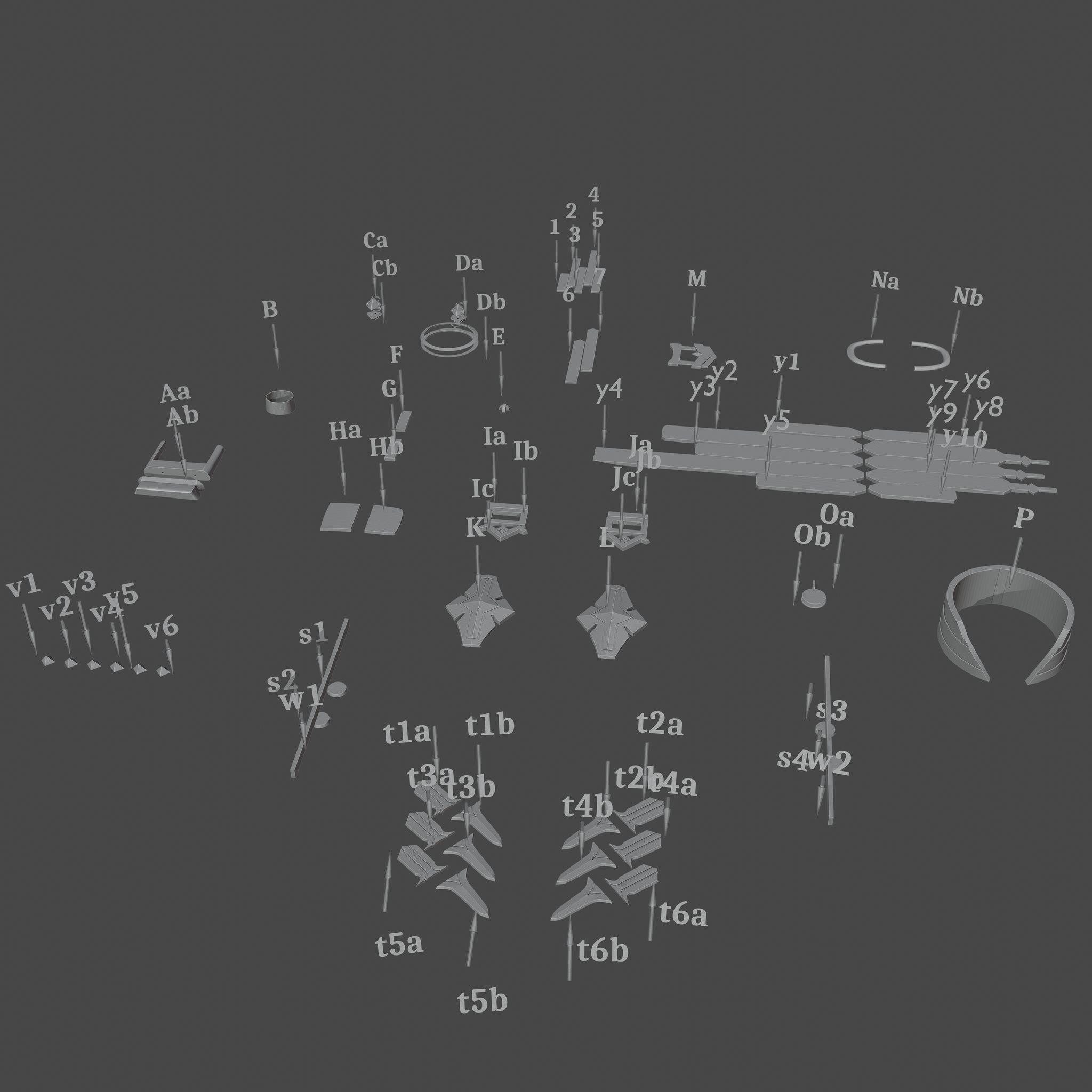 Serval Accessories - Digital 3D Model Files and Physical 3D Printed Ki ...