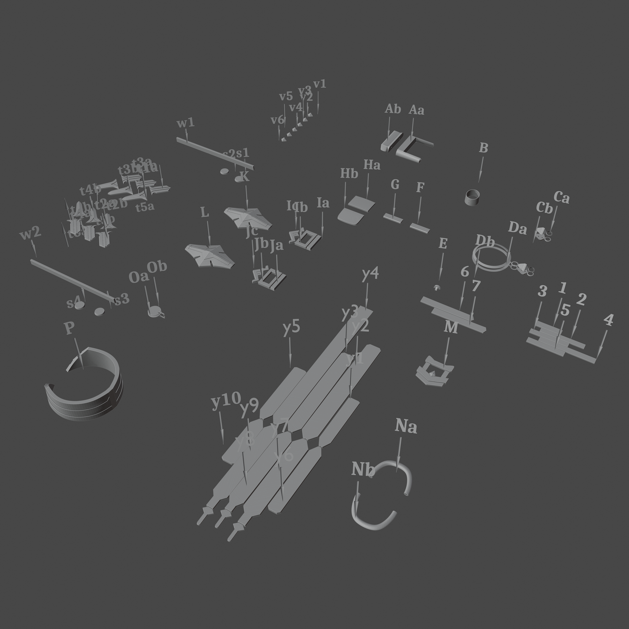 Serval Accessories - Digital 3D Model Files and Physical 3D Printed Ki ...