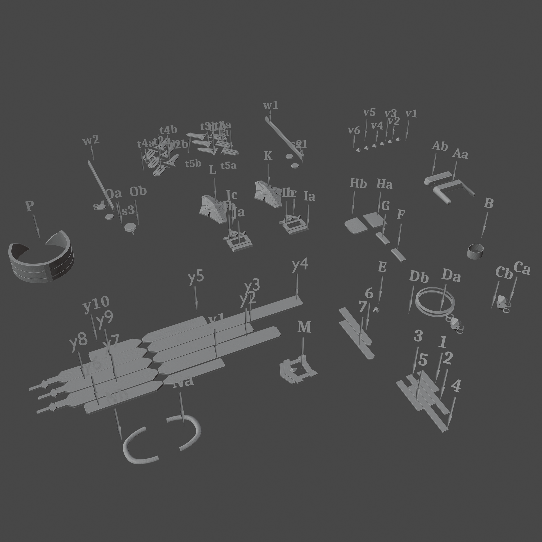 Serval Accessories - Digital 3D Model Files and Physical 3D Printed Ki ...