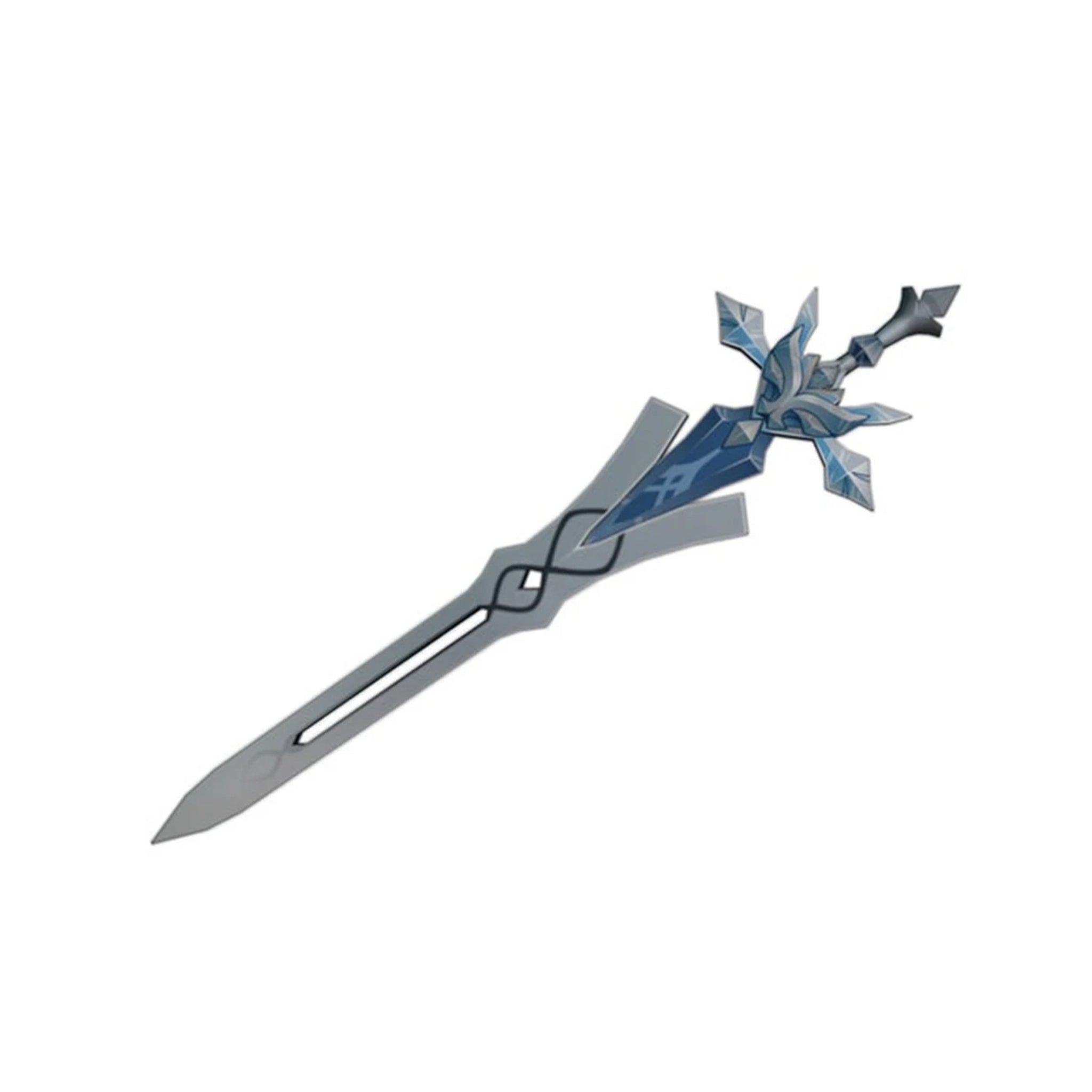 Eula Skill Sword - Digital 3D Model Files and Physical 3D Printed Kit ...