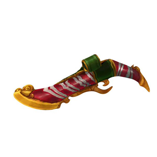 Miss Fortune Candy Cane Gun - Digital 3D Model and Physical 3D Printed ...