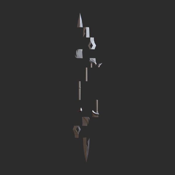 Childe Dual Sword - Digital 3D Model - Genshin Impact - Childe Cosplay ...