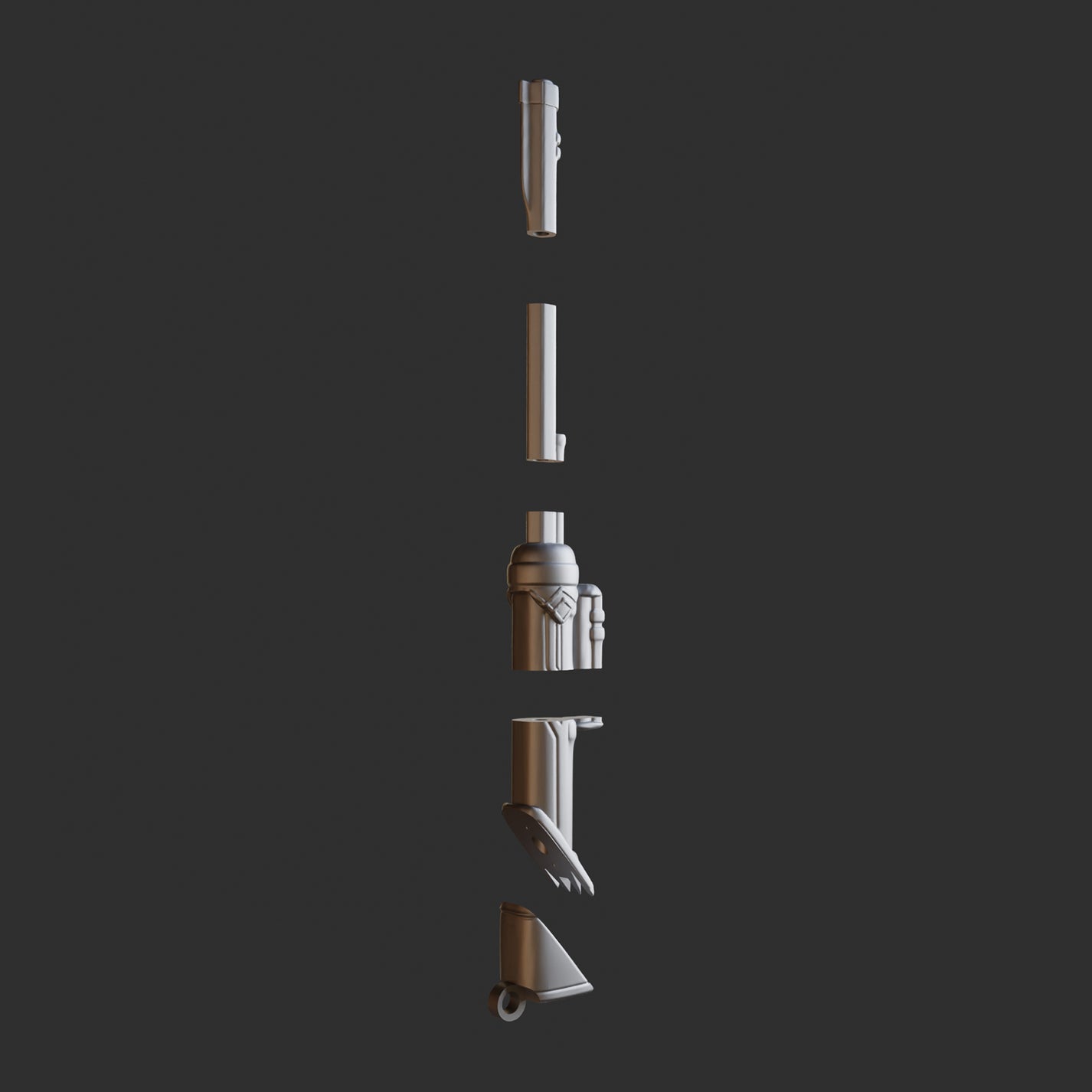 Caitlyn Arcane Shotgun - Digital 3D Model - League of Legends - Caitly ...