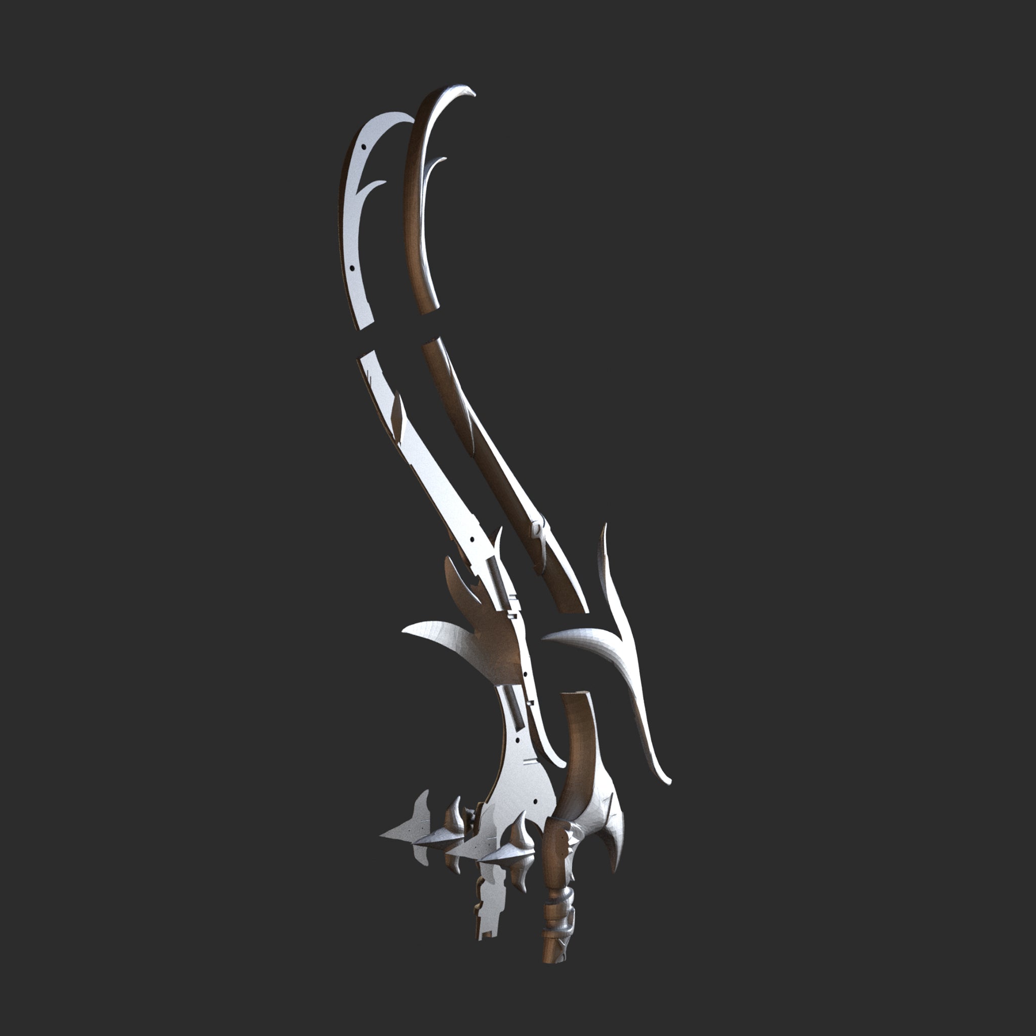 Favonius Warbow - Digital 3D Model Files and Physical 3D Printed Kit O ...