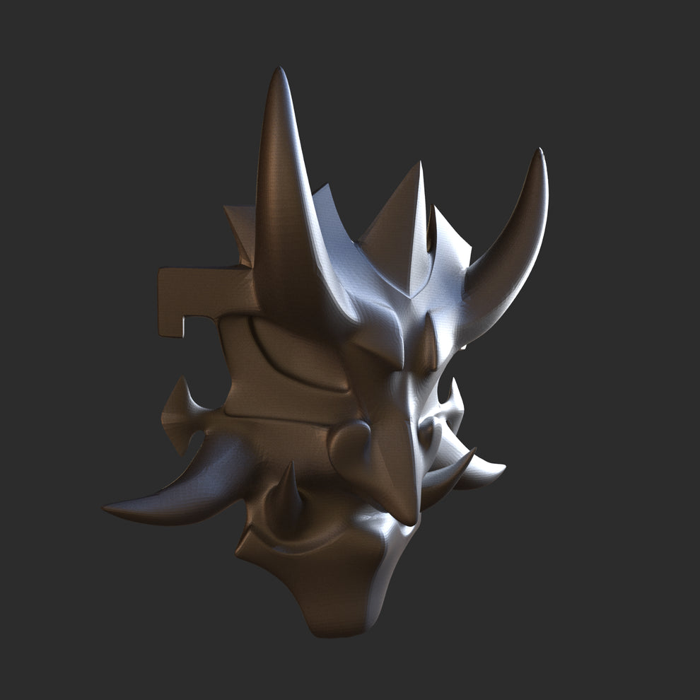 Itto Belt Buckle - Digital 3D Model - Genshin Impact - Arataki Itto Co ...