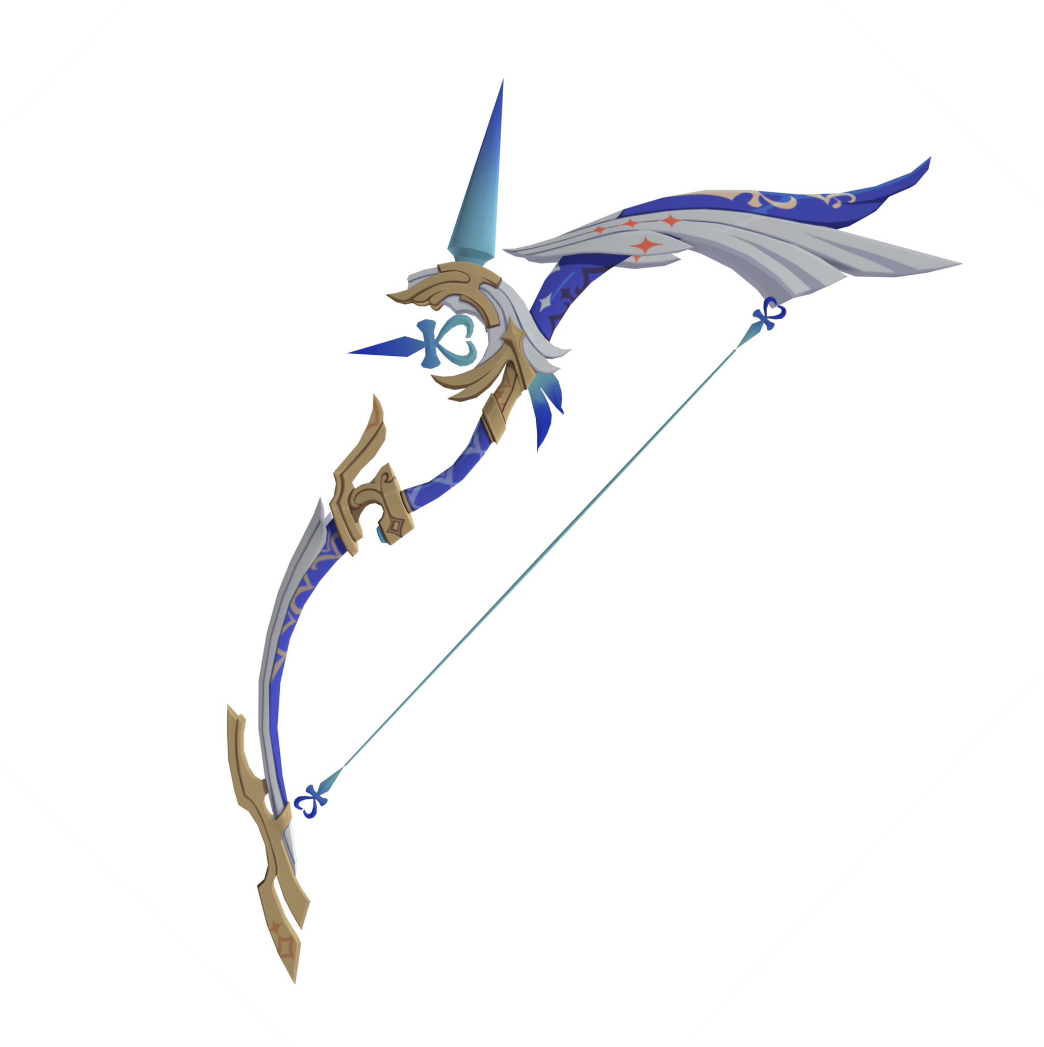 Ganyu Amos Bow - Digital 3D Model Files and Physical 3D Printed Kit Op ...