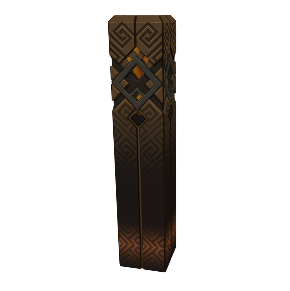 Zhongli Pillar - Digital 3D Model File - Genshin Impact - Zhongli Cosp ...