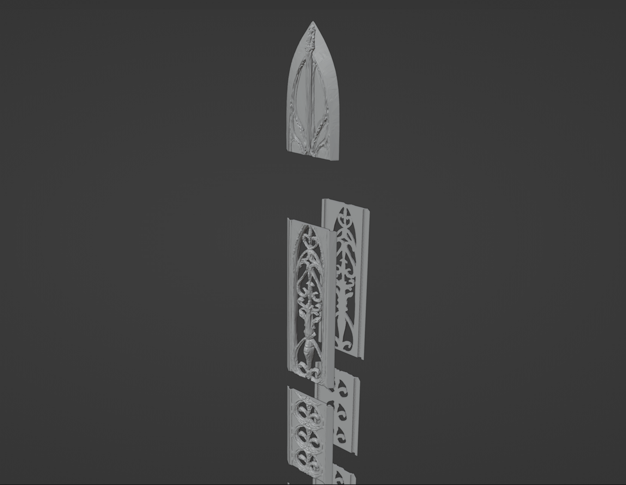 Sword of Night and Flame - Digital 3D Model Files and Physical 3D Prin ...
