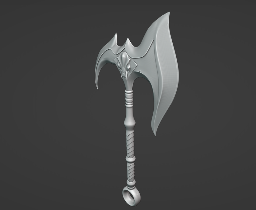 Darius Axe - Digital 3D Model Files and Physical 3D Printed Kit Option ...