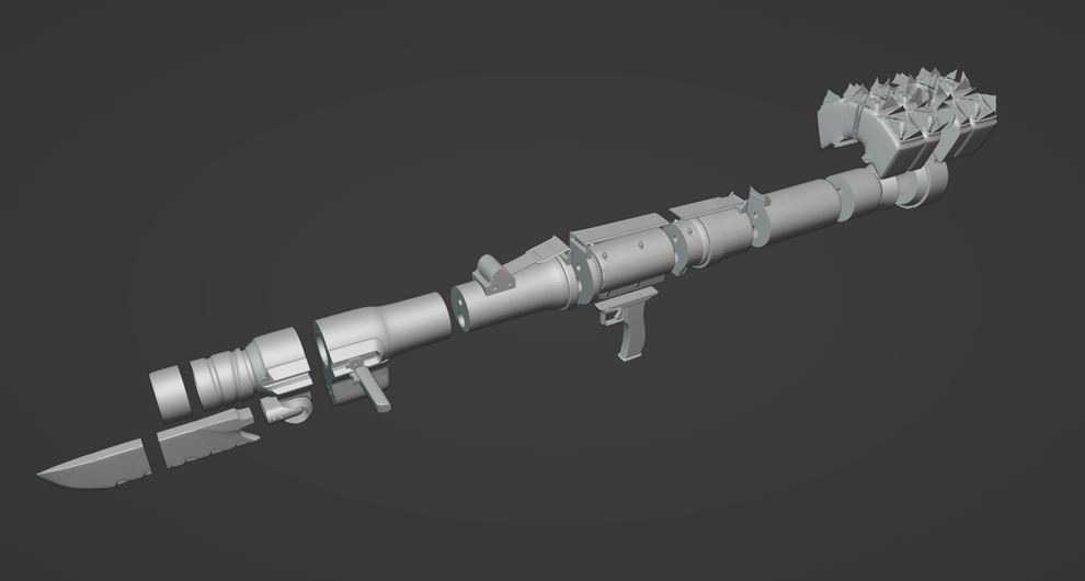 Kalina Ann - Digital 3D Model - Devil May Cry 5 - Lady Cosplay – Kosplayit