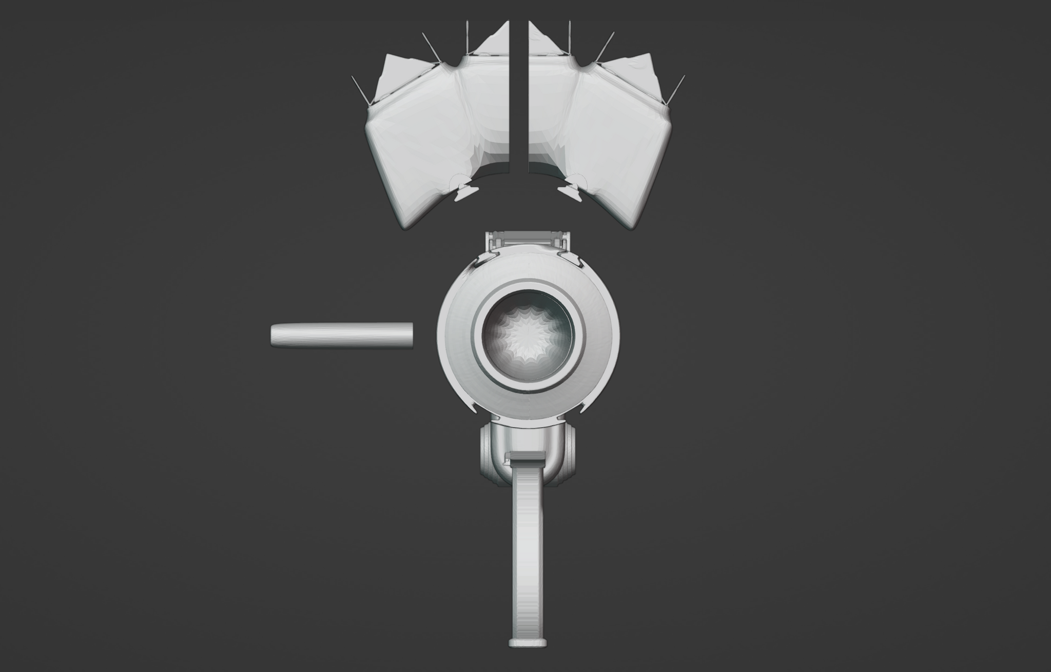 Kalina Ana Rocket Launcher - Digital 3D Model and Physical 3D Printed ...