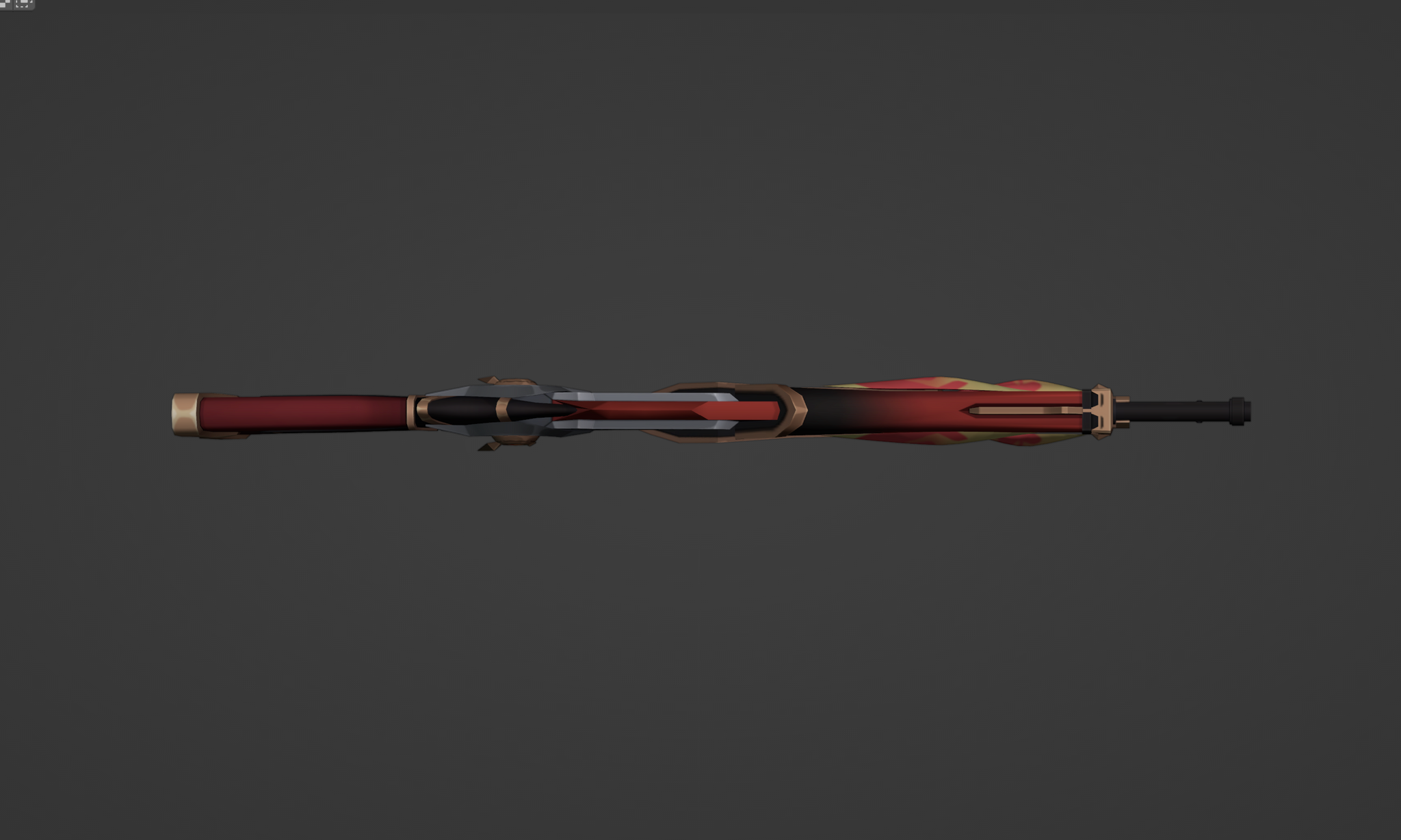 Pyro Fatui Gun - Digital 3D Model Files and Physical 3D Printed Kit Op ...