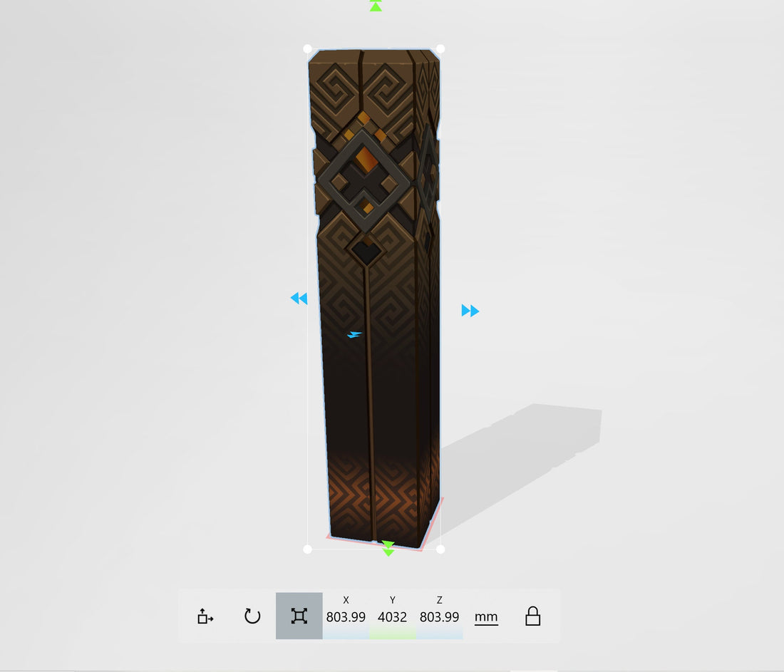 Zhongli Pillar - Digital 3D Model File - Zhongli Cosplay – Kosplayit