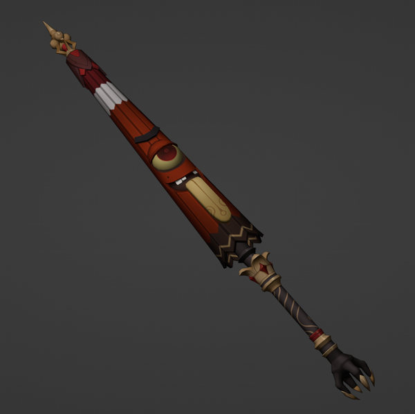 Sword "Toukabou Shigure" - Digital 3D Model Files and Physical 3D Prin ...