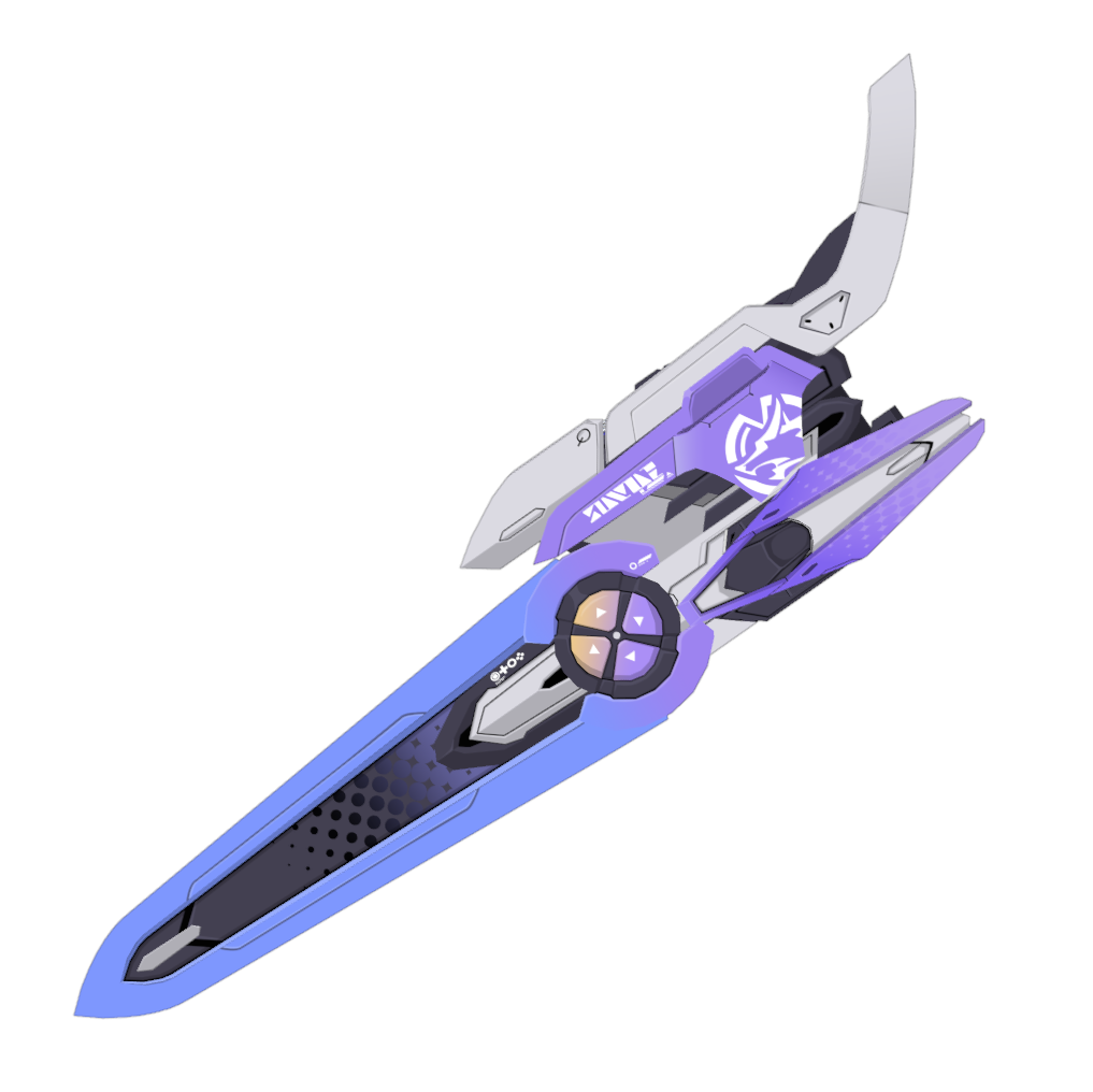 Silver Wolf Blaster - Digital 3D Model - Honkai: Star Rail - Silver Wo ...